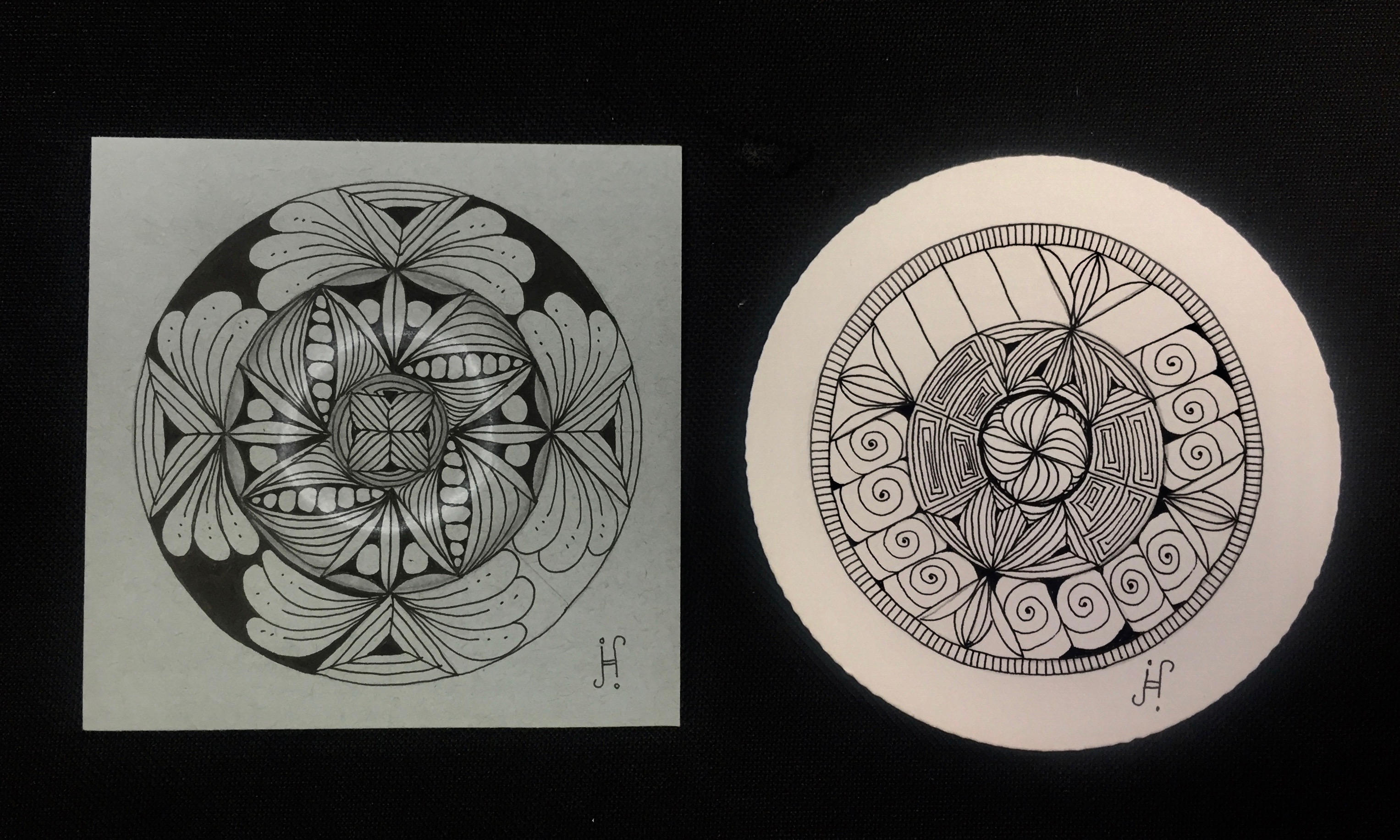 Zen Buttons …. – TANGLES BY THE SEA